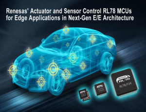 Sensor Control MCUs for Next-Gen E/E Architecture